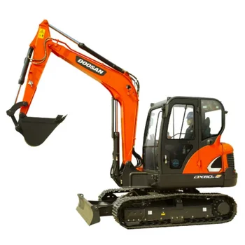 Korean 6ton Doosan Dx60 Used Excavator Engineering Machinery Mini ...
