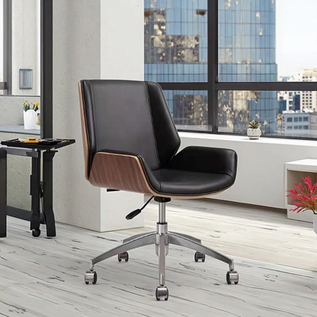 Contemporary Ergonomic Executive Home Game Office Chair Comfortable PU ...