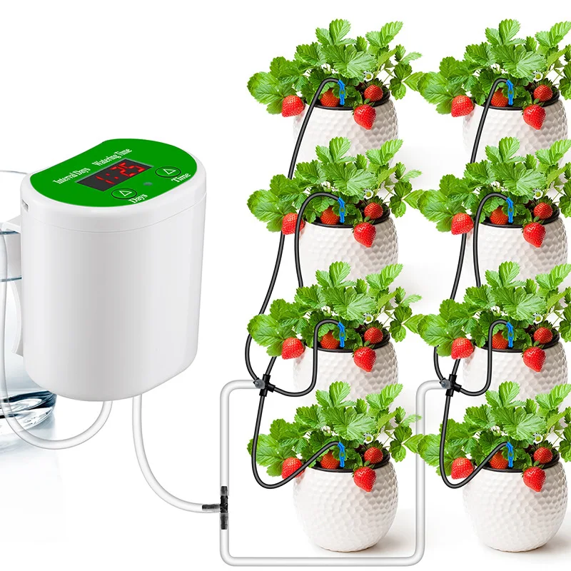 New Smart Planter Balcony Garden Potted Plant Charging Domestic ...
