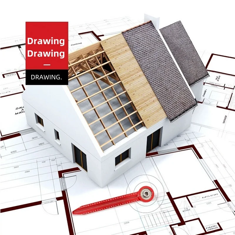 Carpenter's Drawing Compass - Precision Circular Tool