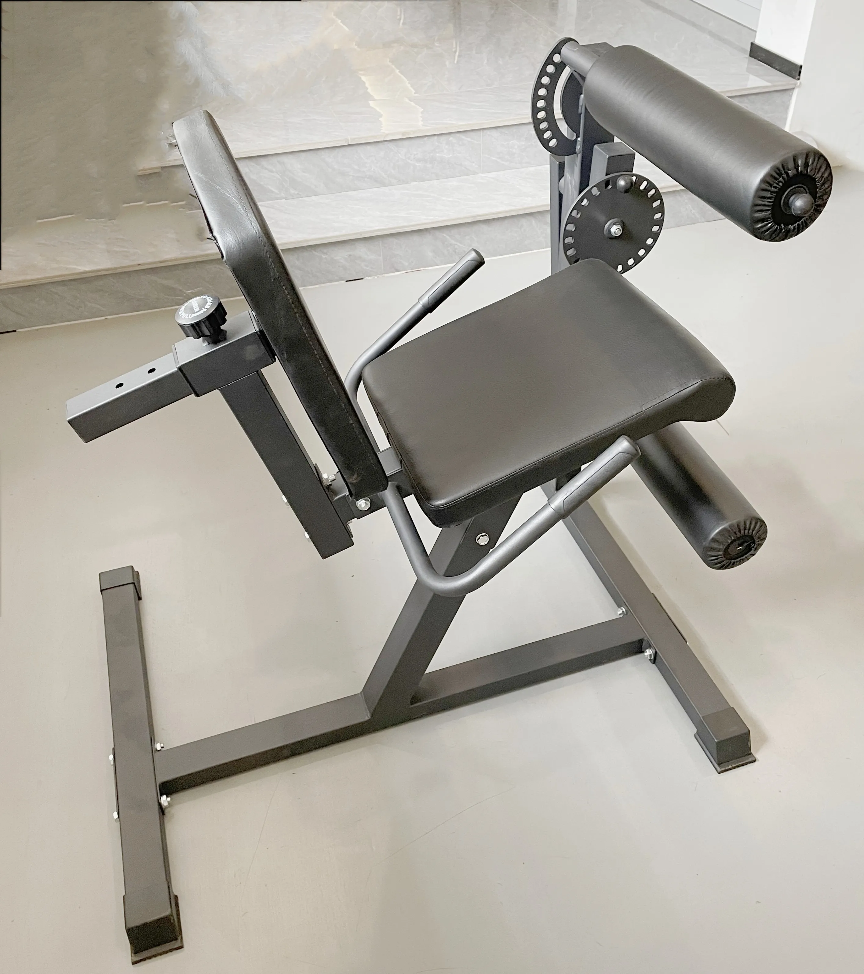 Adjustable Plate Loaded Leg Extension and Curl Machine Rotary Specialty ...
