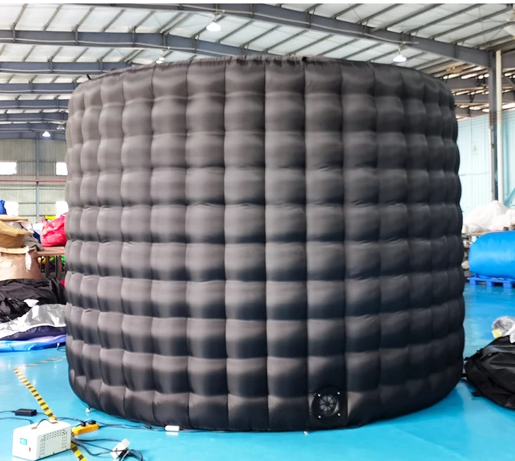 3m Diameter Round Inflatable Wall 360 Photo Booth Enclosure With Air Blower Photo Booth Backdrop ...