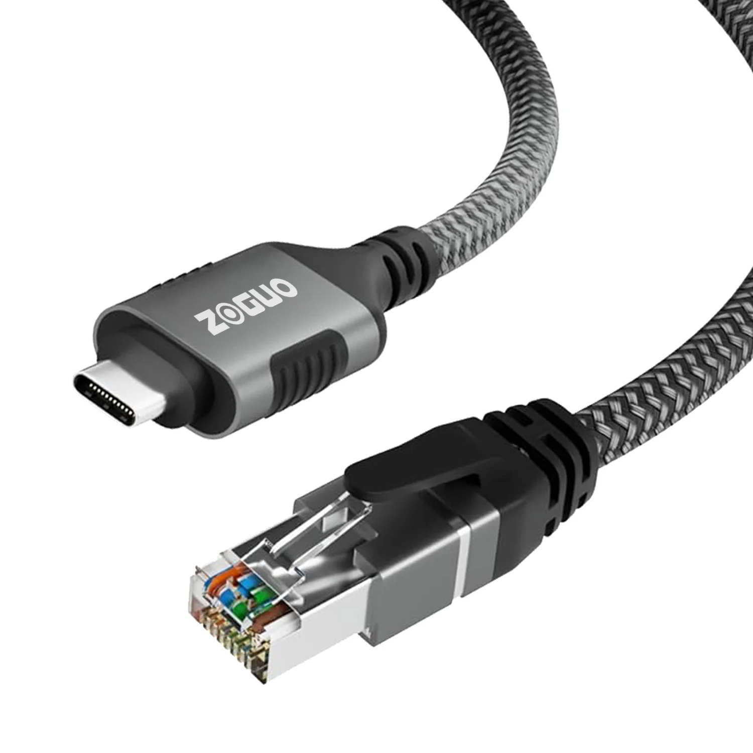 Usb C To Ethernet Cable Type C To Rj45 Cord Directly Connected Gigabit ...