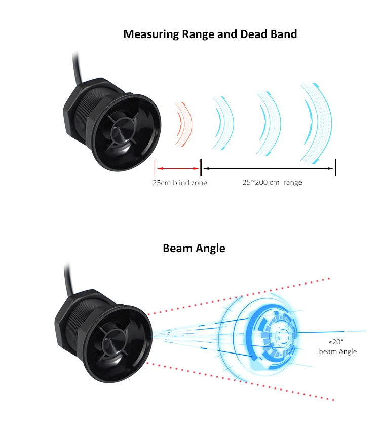 A13 Sensor Ultrasonic Filling Level Sensor Waste Bins Lora Sigfox Nb ...