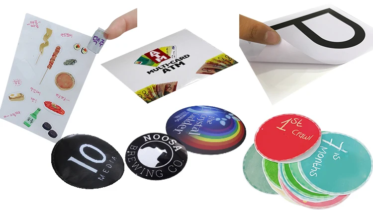 Round Clear Transparent Logo Plastic Pvc Viny Custom Designs 3d ...