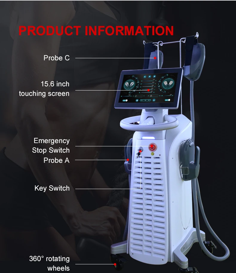 Electromagnetic Neo Ems Body Slim 4 Handle Emt Weight Loss Slimming Ems ...