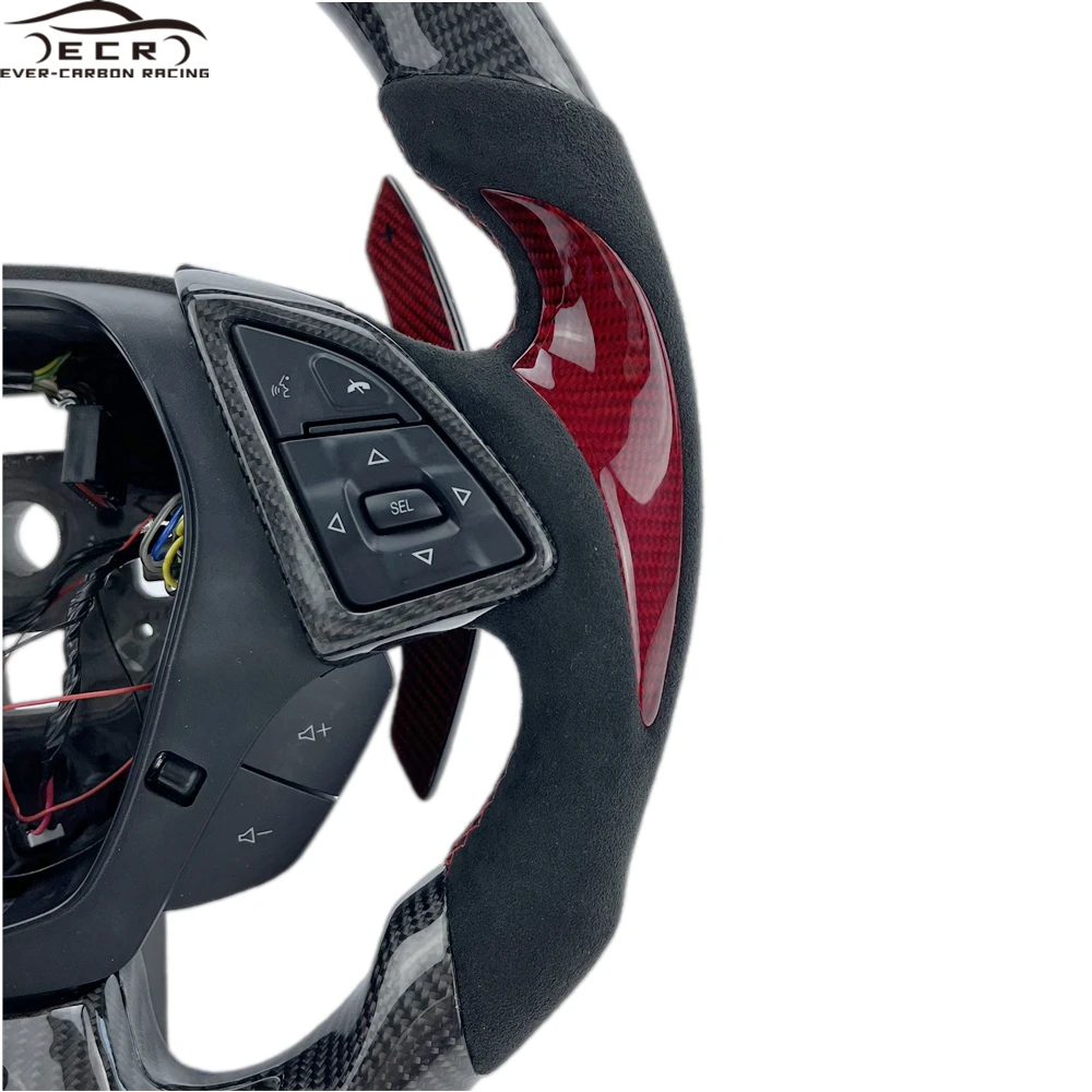 Steering Wheel Ever-carbon Led Carbon Fiber 2016 Racing Ecr Personal ...