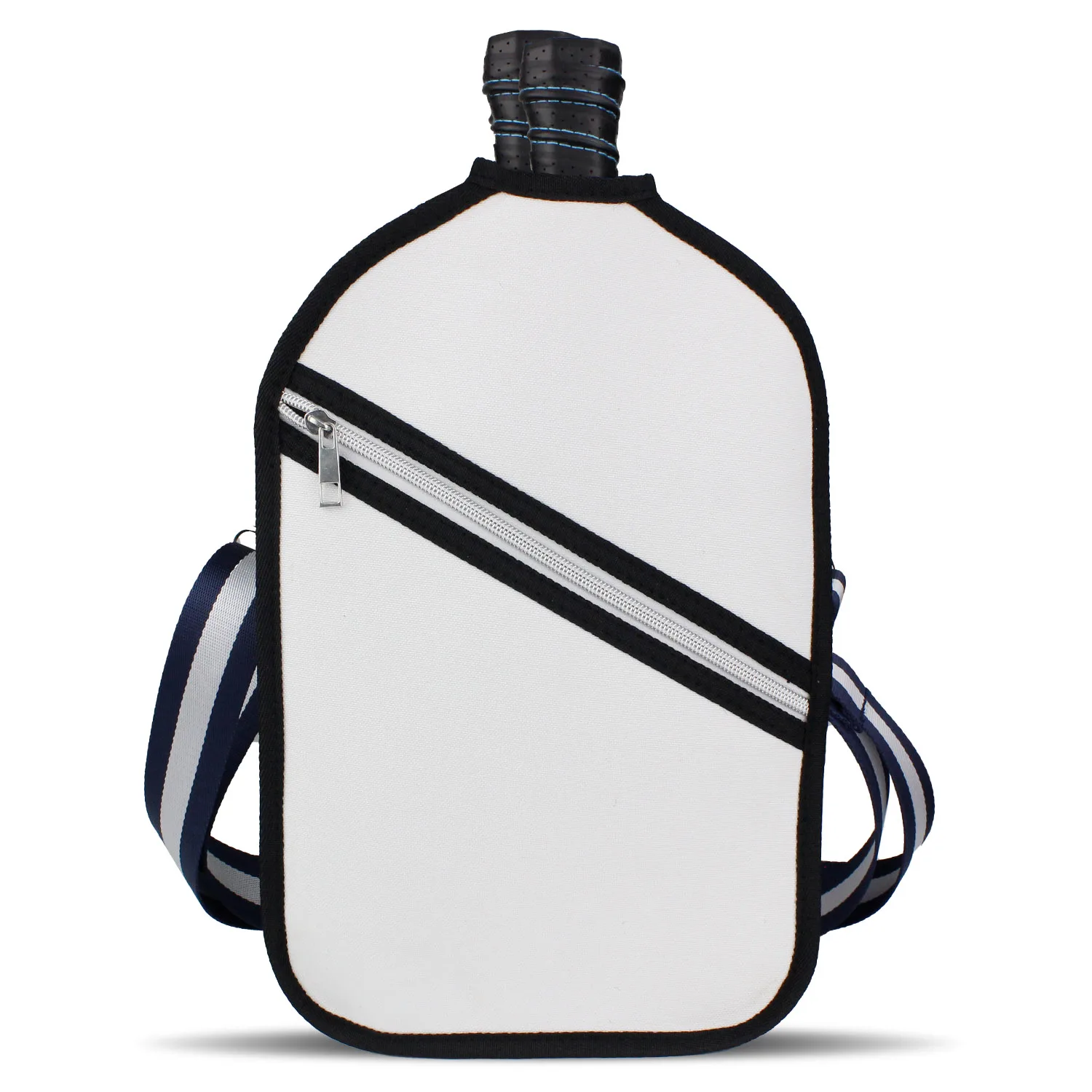 White Color Pickleball Bag Reversible Crossbody Sling Bag Backpack for ...