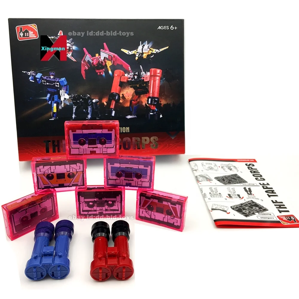 THF-01J Soundwave G1 Transformation THF Tape Corps Tapes