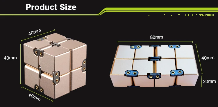 Infinity Magic Cube - Creative Fidget Toy for Stress Relief