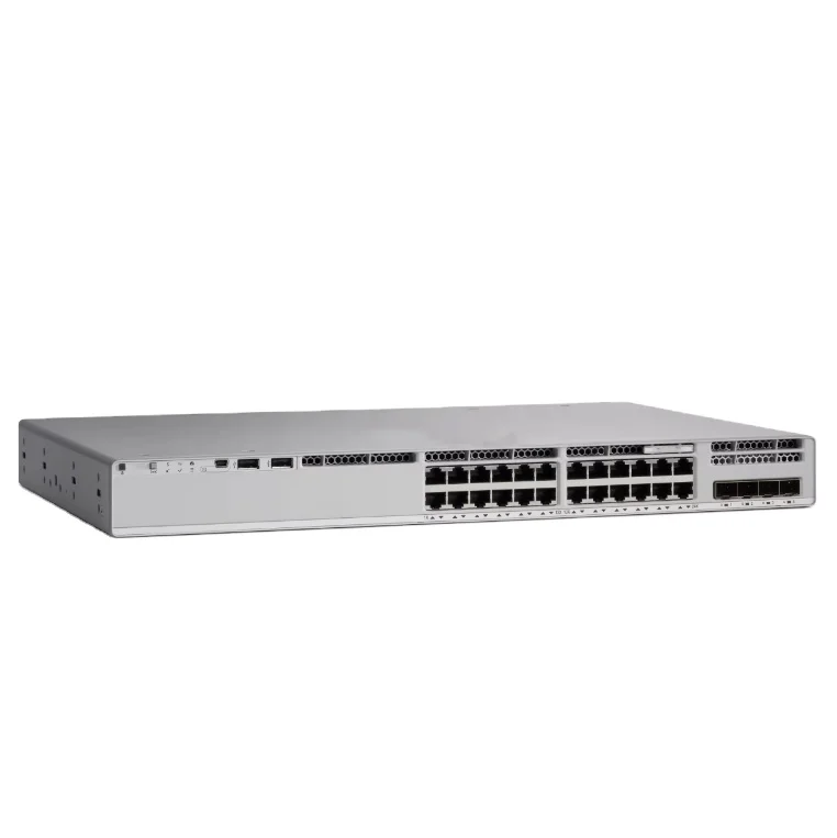 Original New 9300 Series Enterprise Switch 24 Port Data 10/100/1000 ...