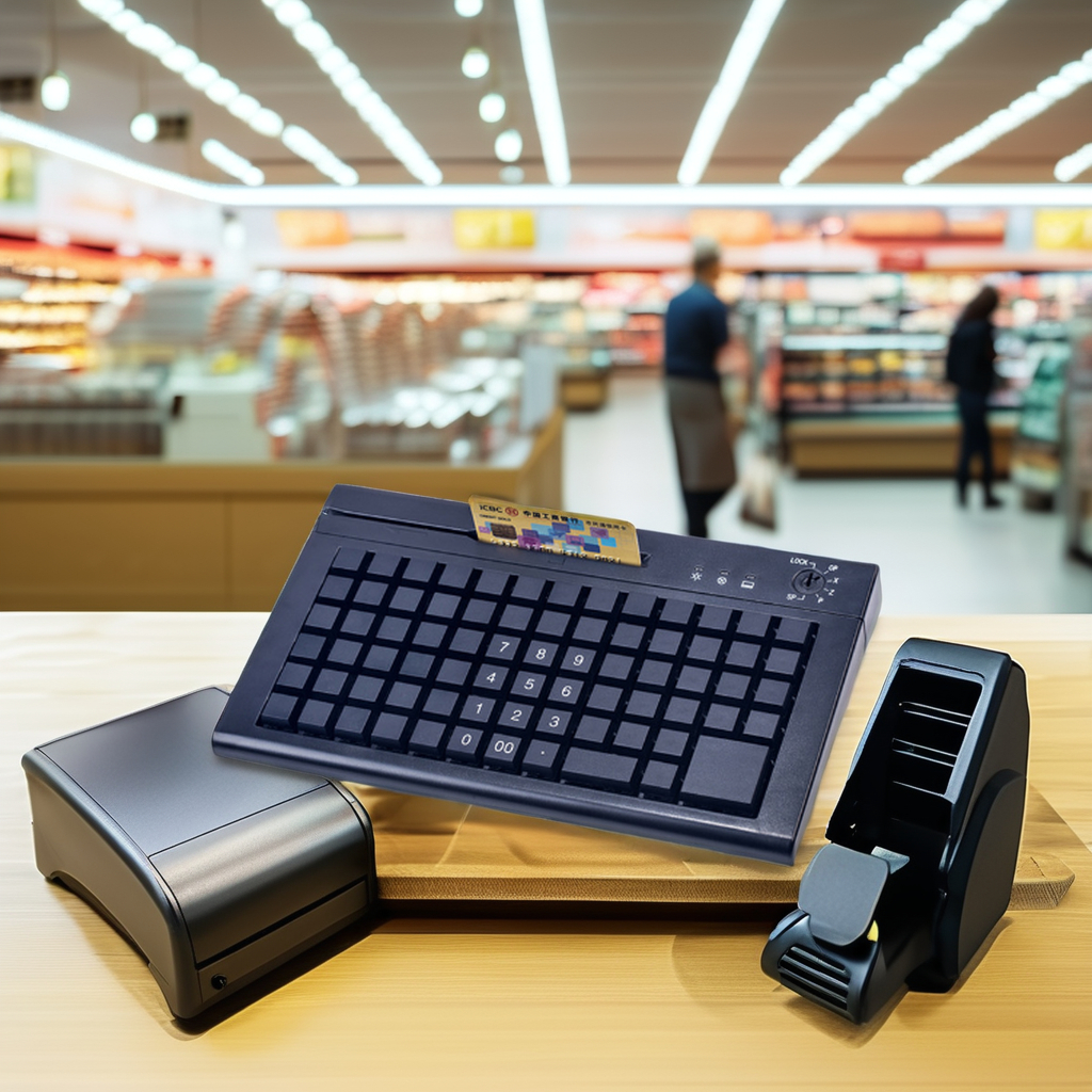 Teclado Pos Programable Completo De 78 Teclas Con 1-2-2 Teclas ...