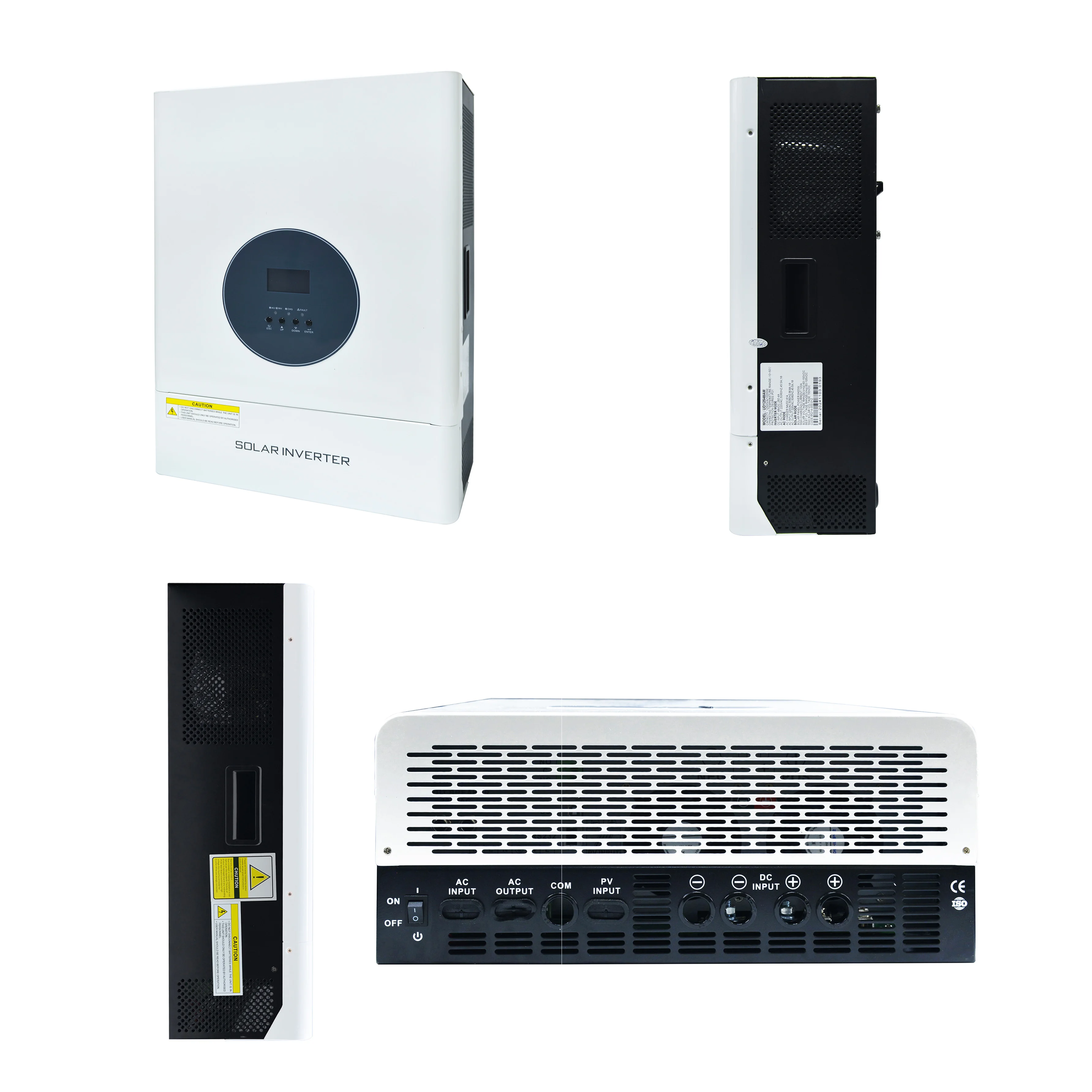 Factory 8kva 6.4kw 10kva 8kw Low Frequency Hybrid Split Phase Solar ...