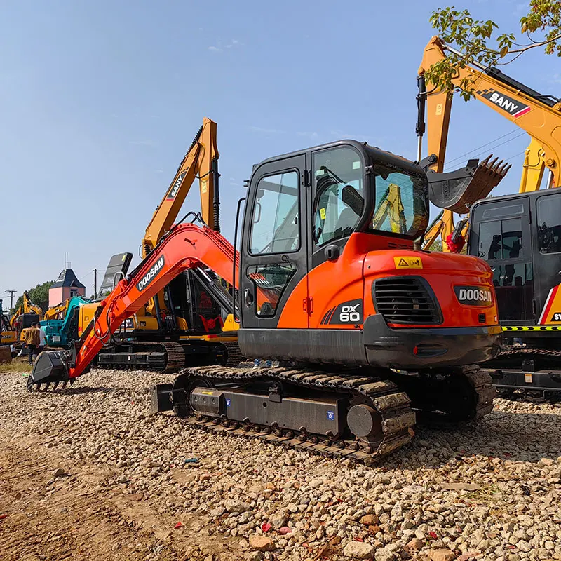 Used Korea Excavator Doosan Dx60 With Very Good Condition And Cheap ...