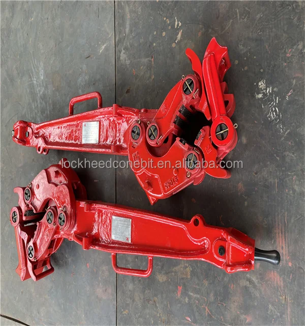 High Quality Type B Q3 3/8-12 3/4 Drill Pipe Manual Tongs for Drilling ...