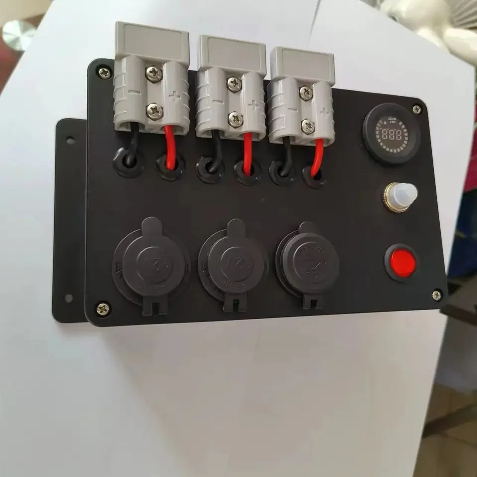 Auto Electronics Battery Power System Control Distribution Box 3 Cig ...
