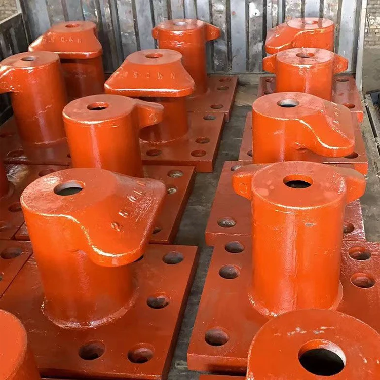 Wharf Mooring Pier Mooring Bollard High Strength Marine Cast Iron Cast ...