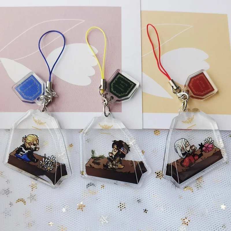 Manufacturers Custom Anime Figures Epoxy Acrylic Charms Clear Double ...