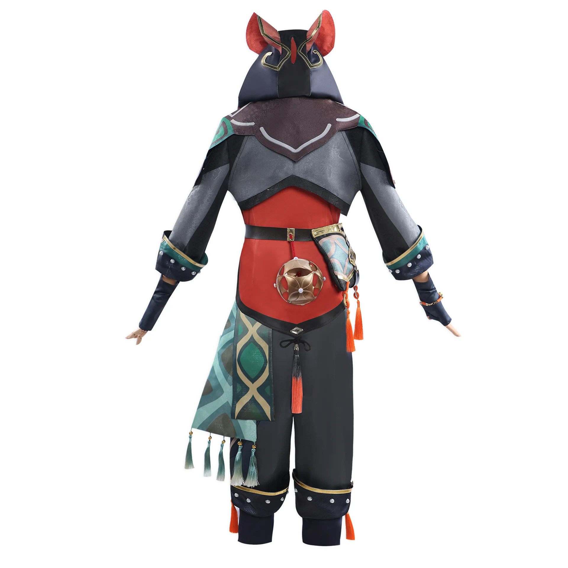 Gaming Cosplay Costume Genshin Impact Men Anime Ming Min Liyue Lion Boy ...