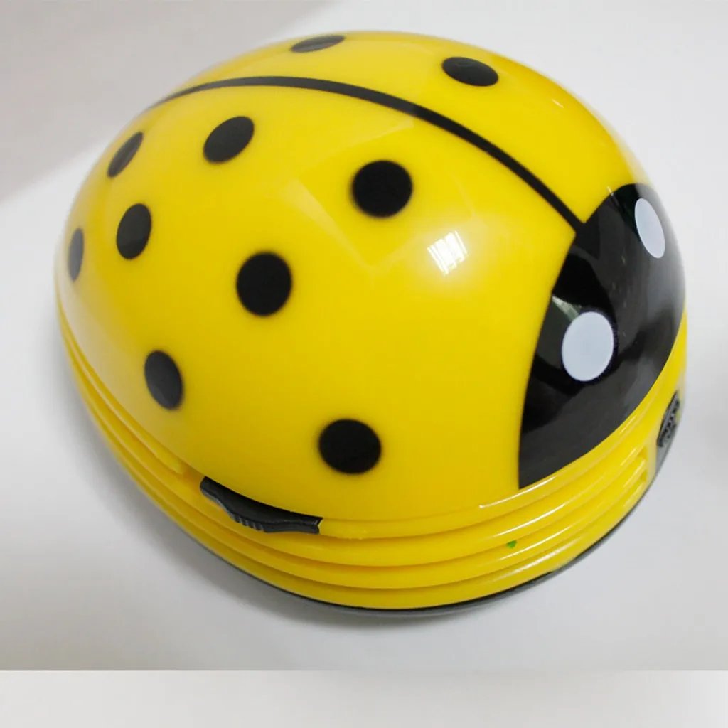 Beetles Corner Desk Table Dust Vacuum Micro Cleaner Sweepers Ladybug ...