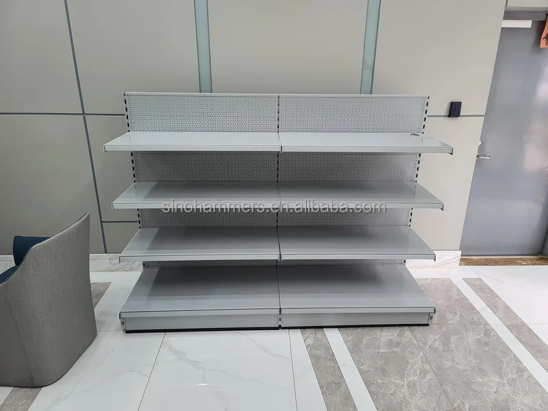 Euro Style Supermarket Gondola Shelves by HMS - Heavy Duty