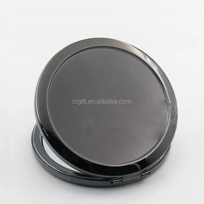 70mm Sublimation Blank Compact Pocket Mirrors - Makeup Tool