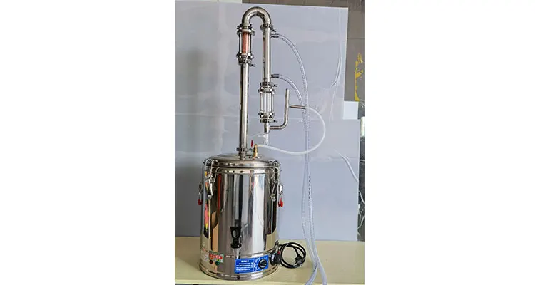 70L Hydrosol Extractor - Pure Copper Mesh Essential Oil Still