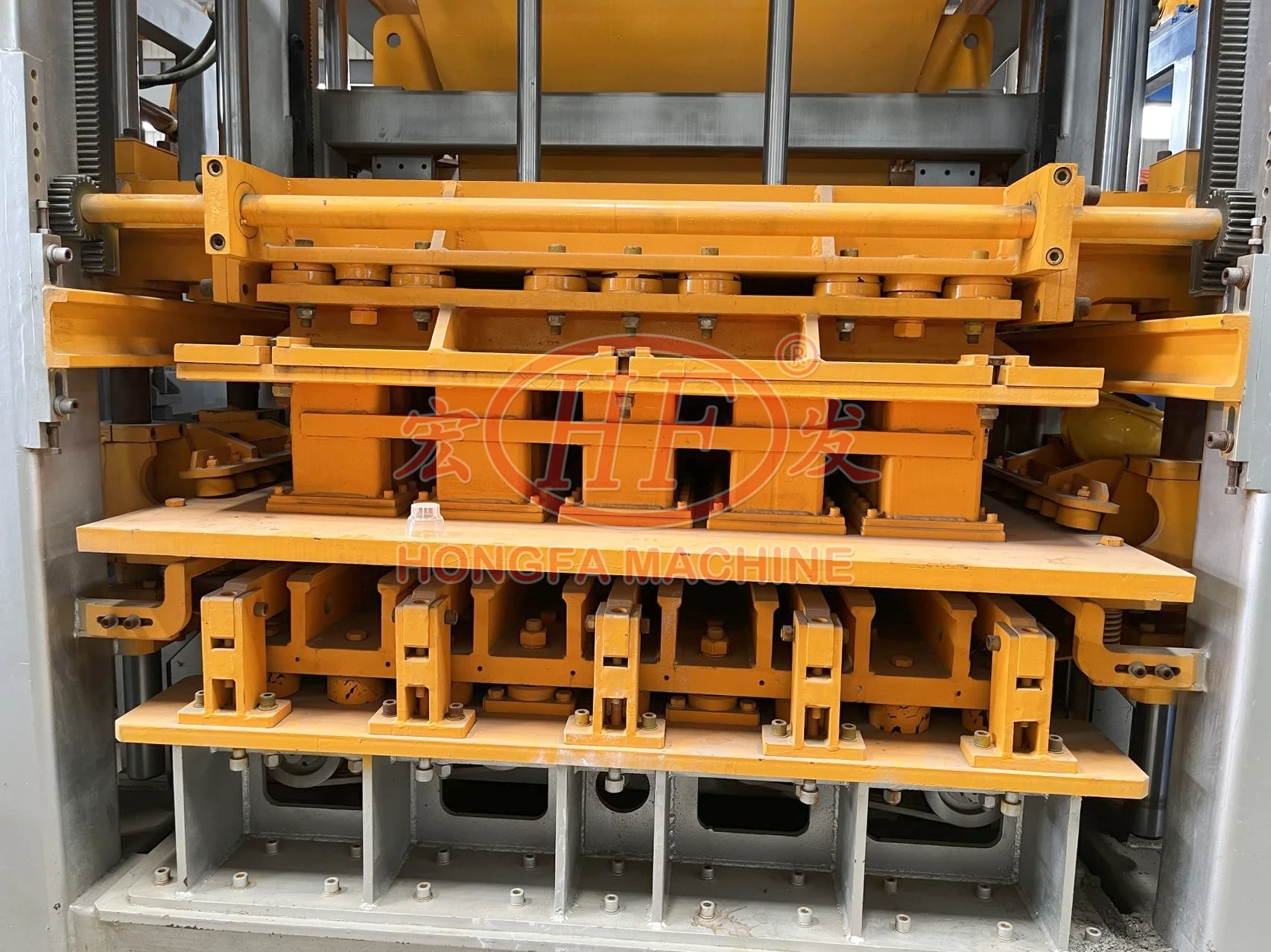 Automatic Brick Hollow Block Tile Making Machine Machinery For Small ...