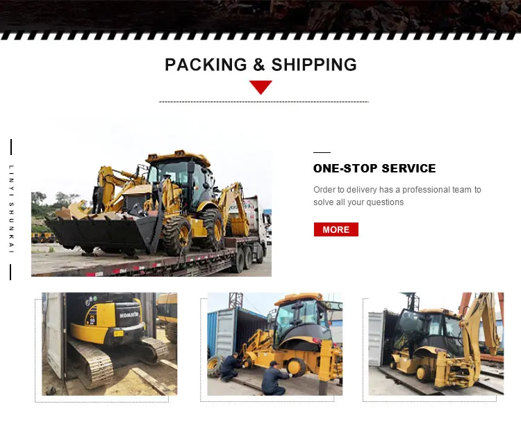 2.5 Ton 5tons Articulated Integral Body Backhoe Loader Backhoe ...