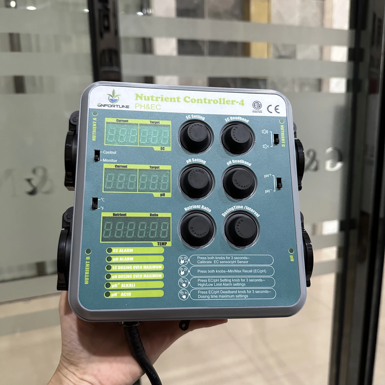 Indoor Hydroponics Automatic Digital Nutrient Controller For Vegetables ...