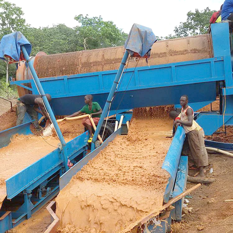 Low Price Good Quality Placer Gold Extractor Dry Washer Machine Gold ...