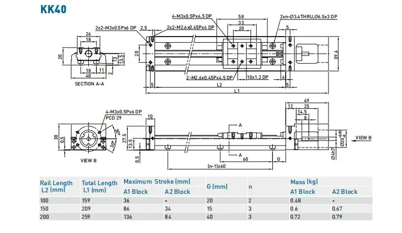 Customized Miniature Motorized Cnc Ball Screw Driver Linear Actuator ...
