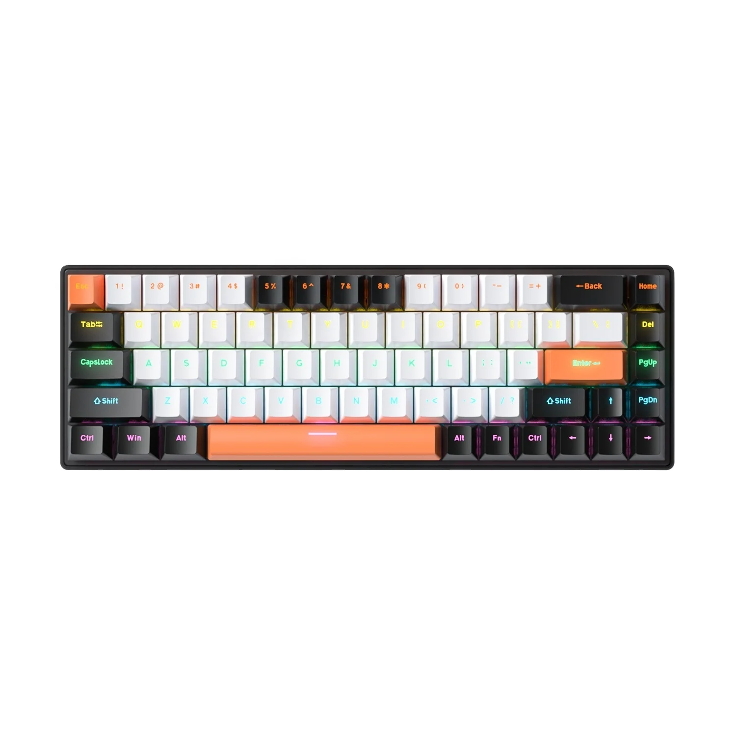 iMICE GK-690 RGB 60% USB Wired Mechanical Keyboard with RGB Light ...