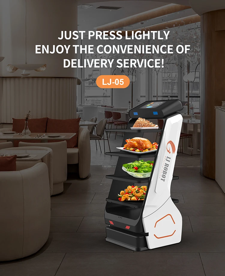 Factory Price Dishes Restaurant Delivery Robot Waiter Scooter ...