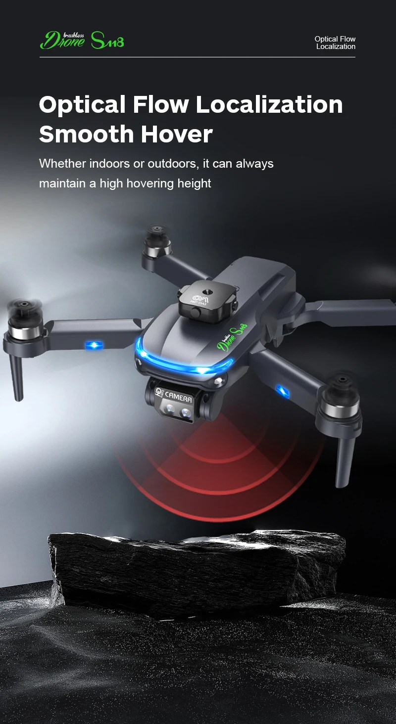 New Type Of Unmanned Aerial Vehicle Obstacle Avoidance Drone Hd 4k Dual ...