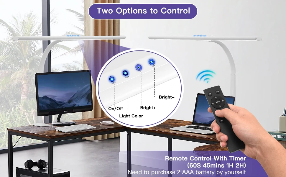 40w Wholesale Architect Led Desk Lamp Wide Office Light 2400lm Large ...