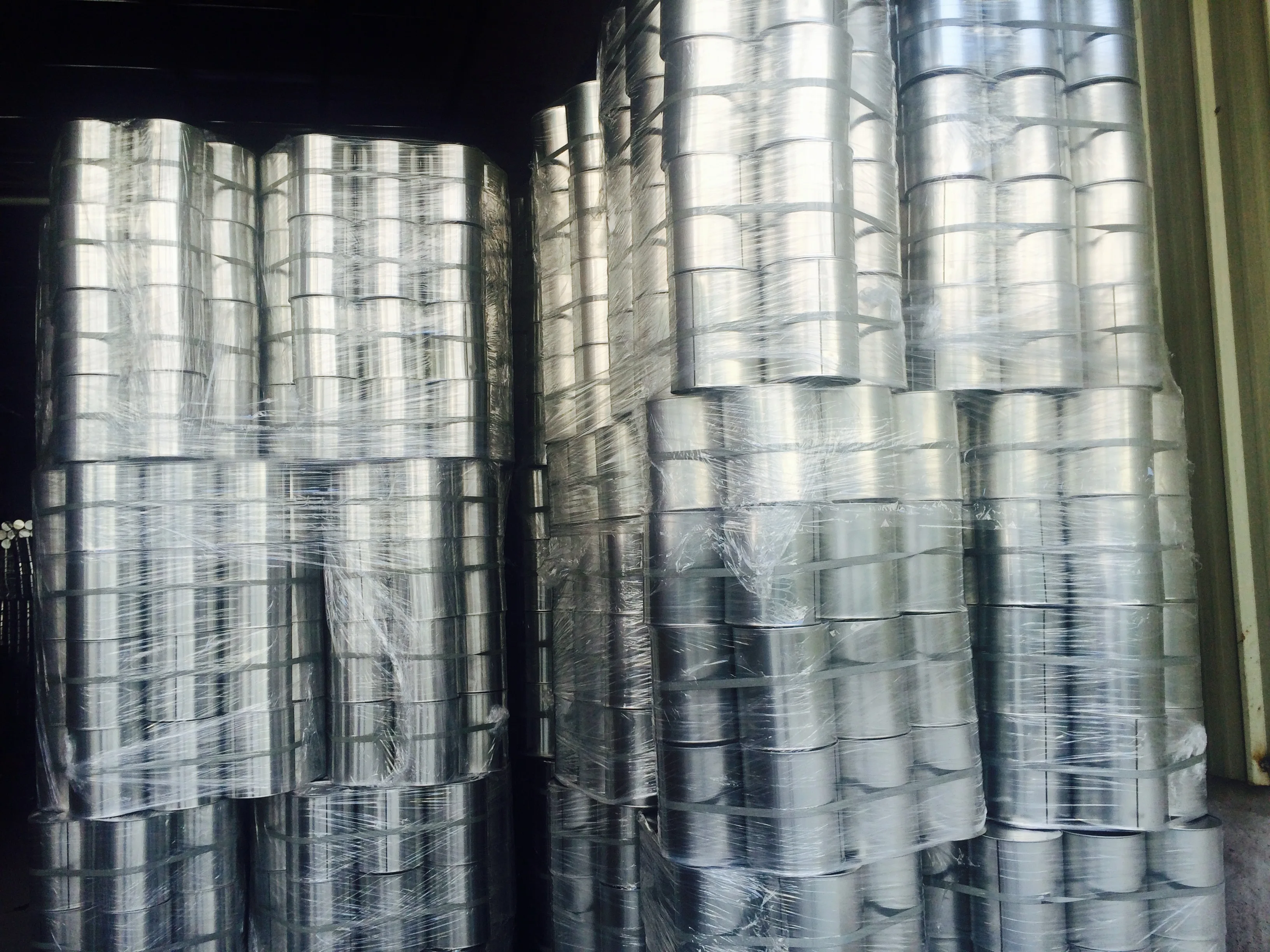 Metal Tin Containers 1 Litre Round Cans for Chemical Packing OEM