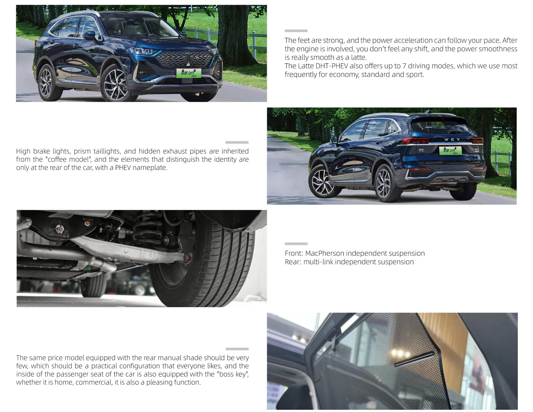 High Speed Wey Latte Dht-phev Electric Vehicle High Quality Fastest ...