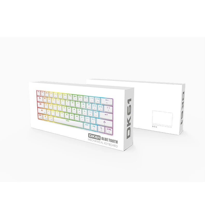 Ousaid Dk68 68-key Wireless / Wired Mechanical Gaming Keyboard Hot ...