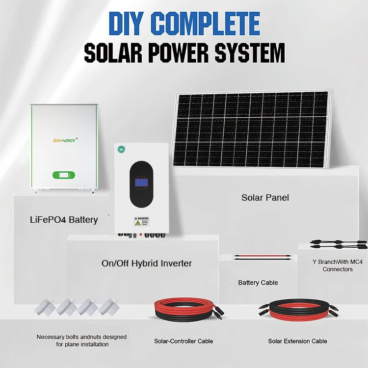 Limited Deal Solar Panel Kit Power Generator 5kw On And Off Grid Hybrid ...
