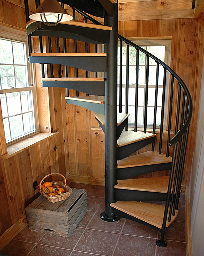 Floating Straight Stairs - Elegant Central Spine Design