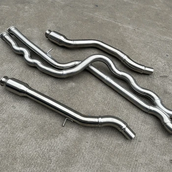 Turbo Exhaust Midpipe For Bmw S55 F80 F82 M3 M4 2014+ - Buy F80 Exhaust ...