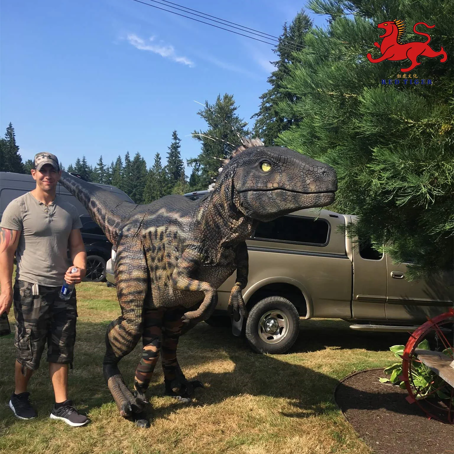 Realistic Animatronic Dragon Props - Perfect for Theme Parks