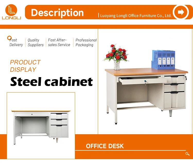 China Supplier's Executive Office Table Price-Friendly Boss Desk with ...