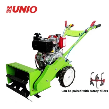 Automatic Tiller Soil Cultivator Movers Tilling Plough Hand Grass ...