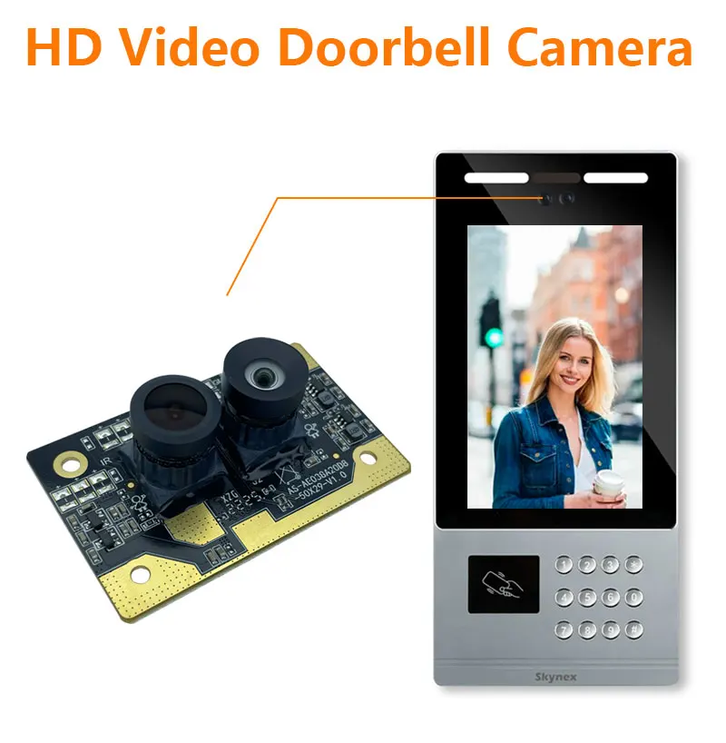Building Video Intercom Binocular Face Recognition Door Lock Digital ...