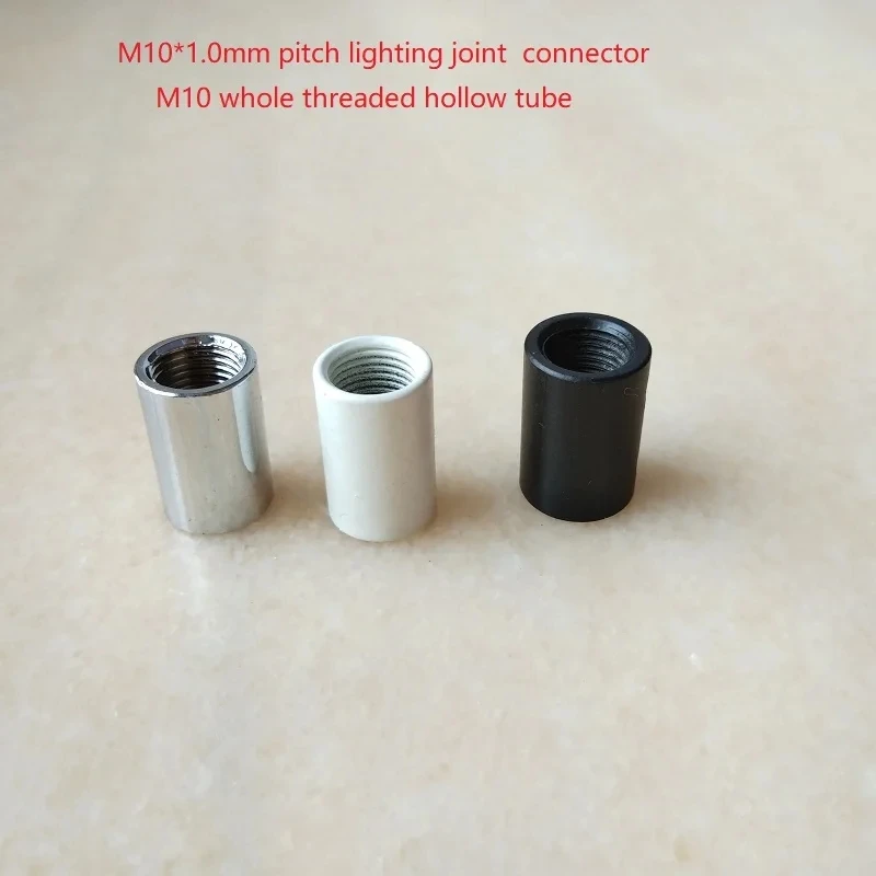 M4 M6 M10 M16 M19 M25 Hollow Threaded Tube Pipe DIY Lamp Parts