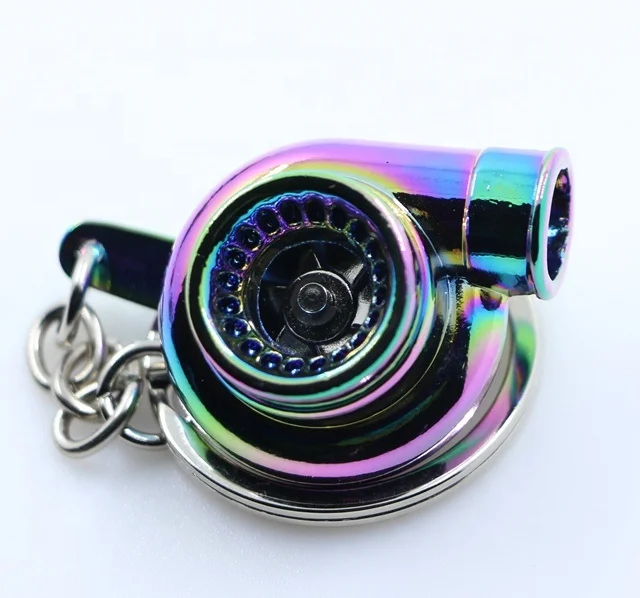 Turbo Keychain - Creative Multicolor Hot Sleeve Bearing