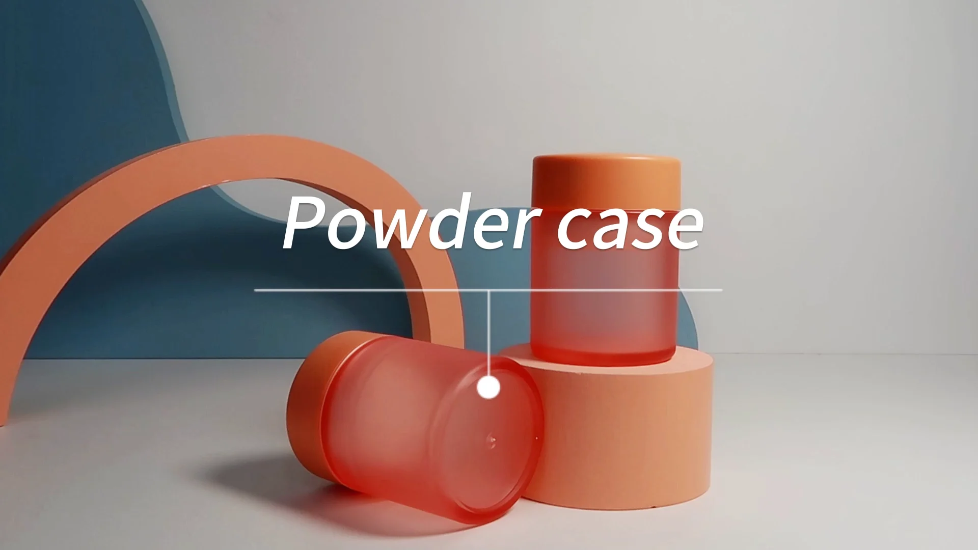 Cosmetic Plastic Jars 10g 15g Powder Container Loose Powder Jar With ...