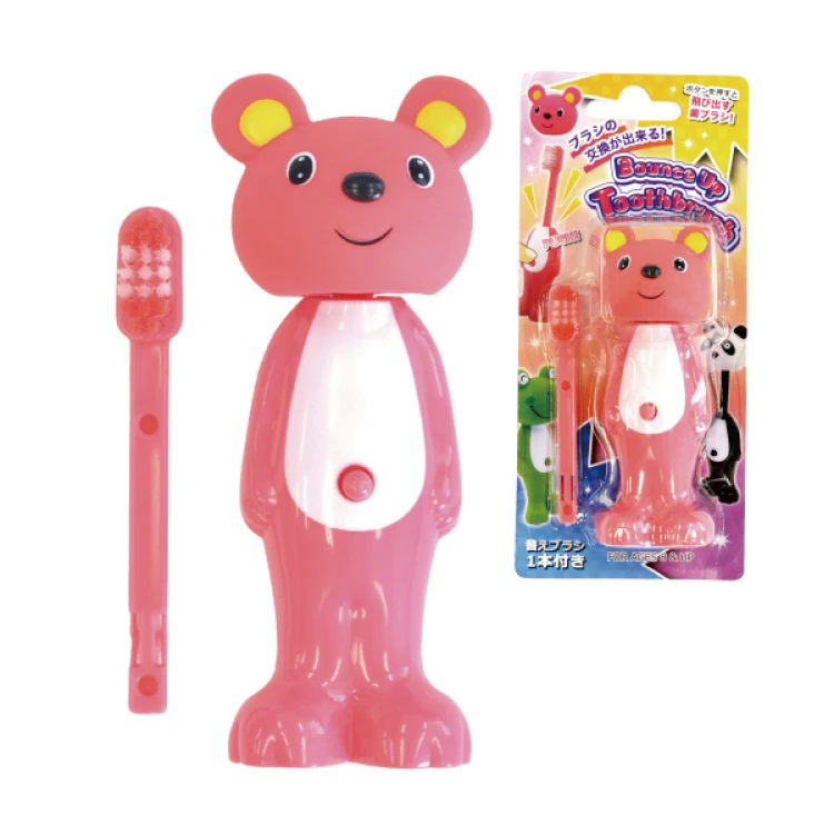 Replacement Brush Cute Animal Japanese Quality Innovative Toothbrush ...